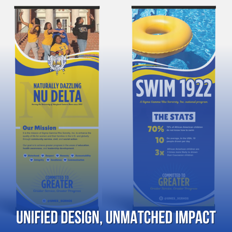 Retractable Banner Design – 4K Made Creative Studio